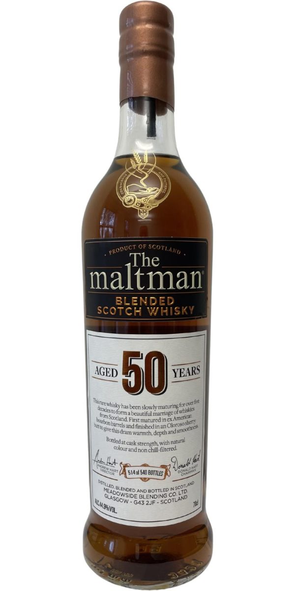 Maltman Blended Scotch Whisky 50 Years